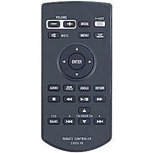 CXE5116 Replace Remote Control fit for Pioneer Car Audio System DVD RDS AV Receiver AVH X390BS AVH X391BHS AVH X4500BT AVH X4600BT AVH X2700BS AVH X2800BS AVH X3500BHS AVH-171DVD AVH-270BT AVH-271BT