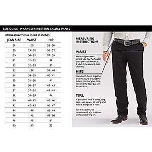 Wrangler mens Pleated Front Casual Pants, Black, 42W x 30L US