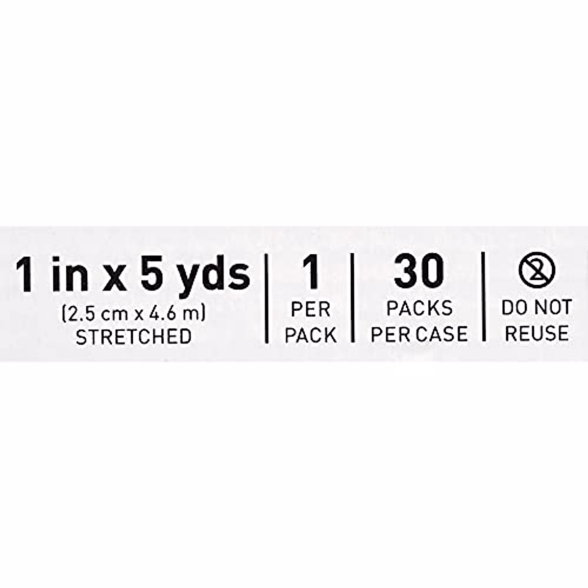 McKesson Non-Sterile Elastic Cohesive Bandage, Tan, 1 in x 5 yds, 1 Count, 30 Packs, 30 Total
