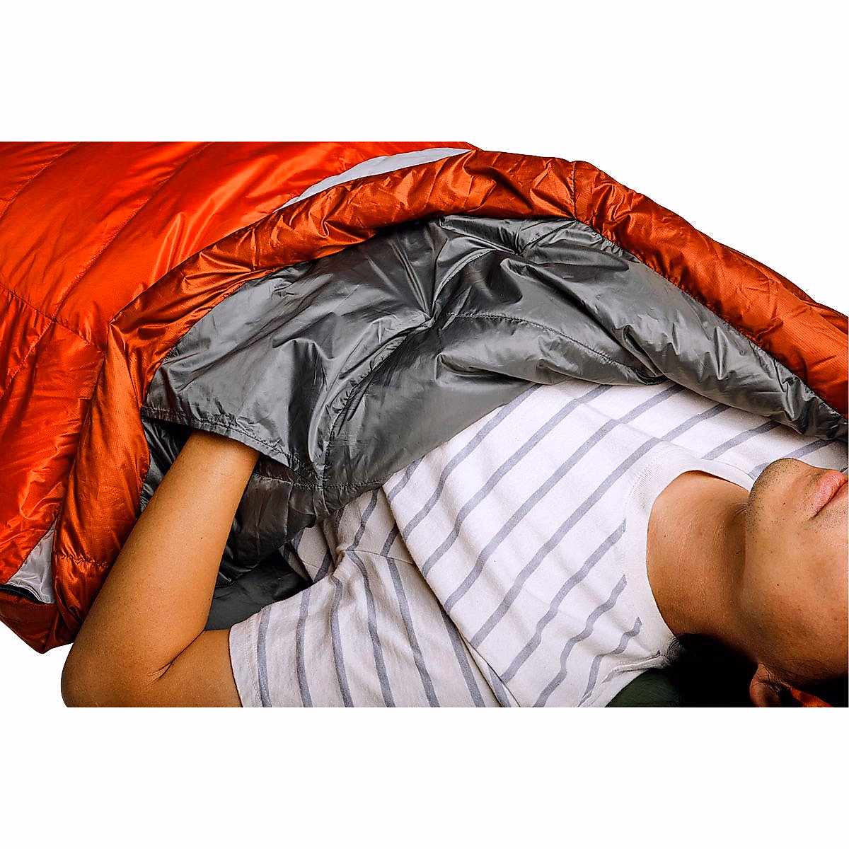 Sierra Designs Get Down 35 Degree Sleeping Bag - 550 Fill Power DriDown (PFC Free), Mummy Style Camping & Backpacking Sleeping Bags for Men & Women, Stuff Sack Included (Regular)