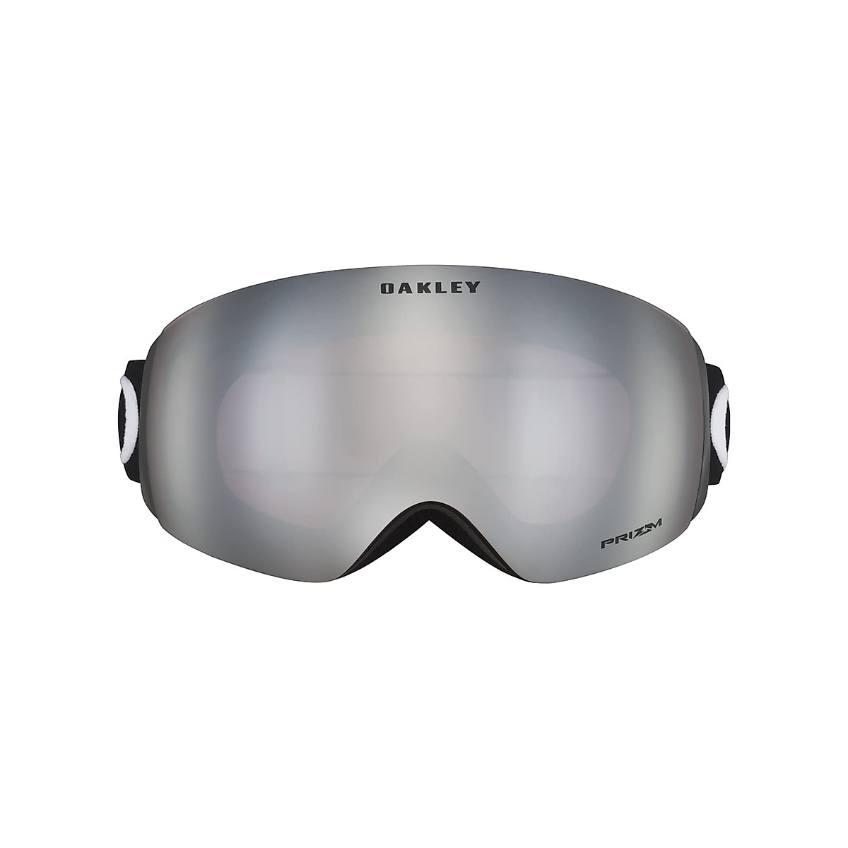 Oakley Flight Deck M OO7064 Black w/Prizm Black Iridium Ski Goggles For Men For Women + BUNDLE with Designer iWear Eyewear Kit