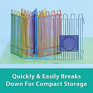 Kaytee CritterTrail Playpen with Mat for Pet Gerbils, Hamsters or Mice