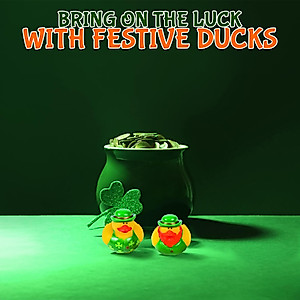 One Dozen (12) Irish St. Patrick's Day Rubber Ducks