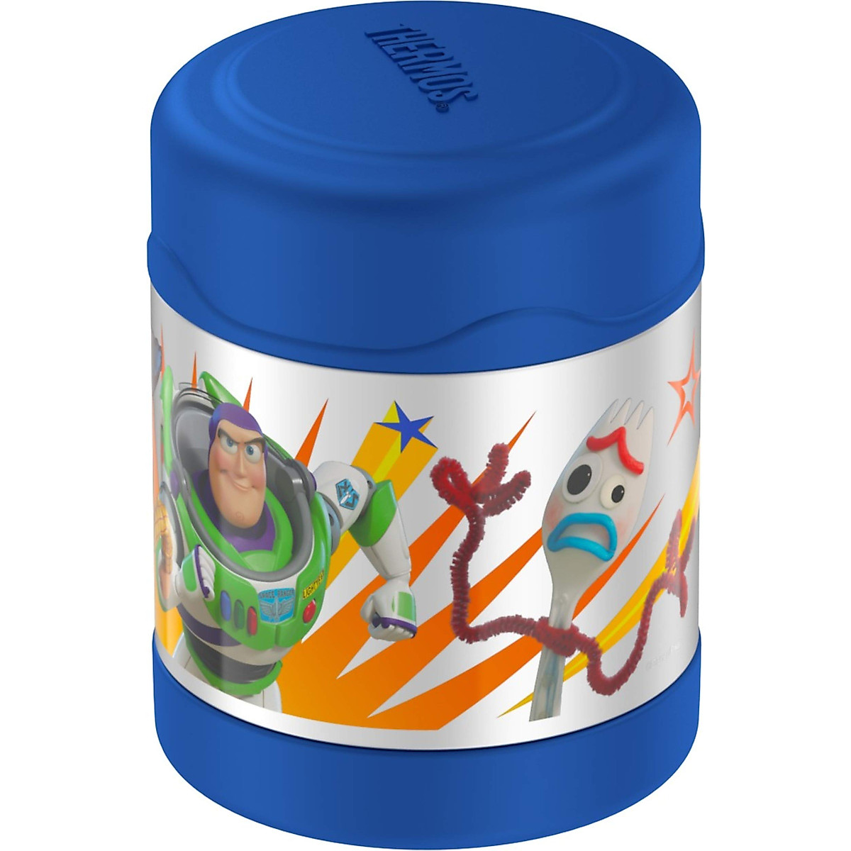 THERMOS FUNTAINER 10 Ounce Stainless Steel Kids Food Jar, Toy Story 4