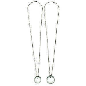 Bioworld Disney The Nightmare Before Christmas Jack Sally Necklace Ring Set Meant to Be