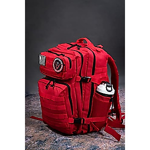 Ninja Viking Gym Backpack for Men and Women (RED)