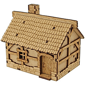 TowerRex Village DND Terrain 28mm Terrain DD Table Fantasy Miniature Warhammer Pathfinder Table D&D