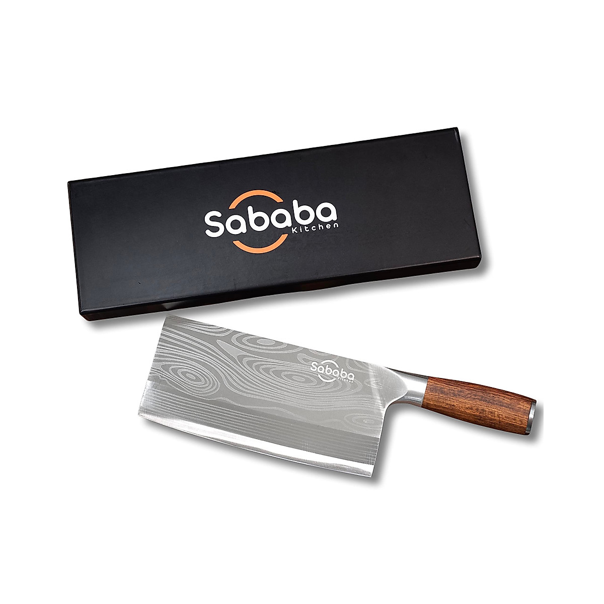 8 Inch Cleaver Knife - Ideal For Meat Cutting And Vegetable Chopping - Perfect Chinese Clever Kitchen Knife For Home & Professional Chefs - Durable And Multi-purpose Cleavers - Butcher Cleaver Knife