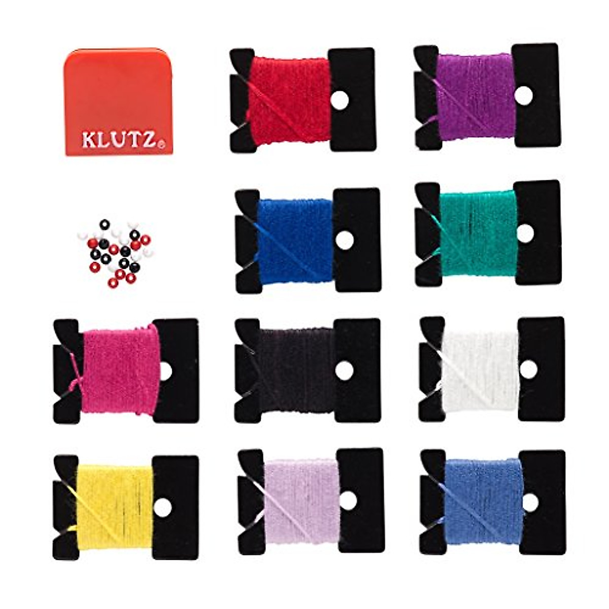 Klutz Friendship Bracelets Craft Kit Multicolored, 10.5" Length x 0.69" Width x 9" Height