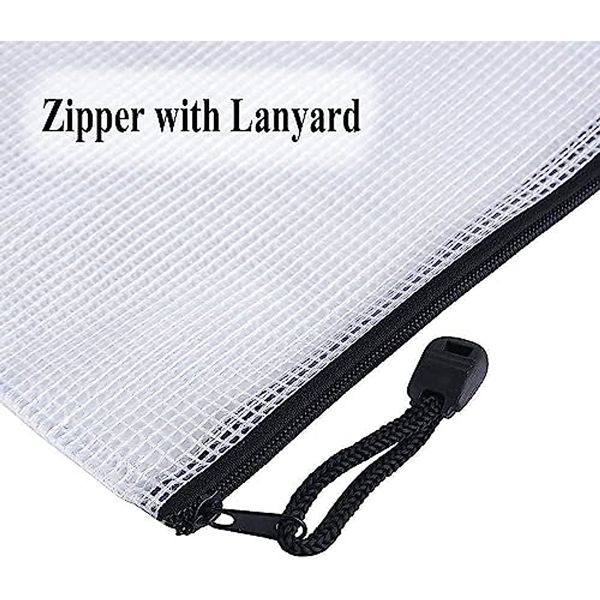 Oaimyy-3"x 5", 18 Pcs Zipper Pouches with with Label Pocket Document Folders Zip Bag for Office Supplies, Organizing Storage (3 * 5 inch, Multicolor)