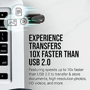 PNY 256GB Turbo Attache 4 USB 3.0 Flash Drive