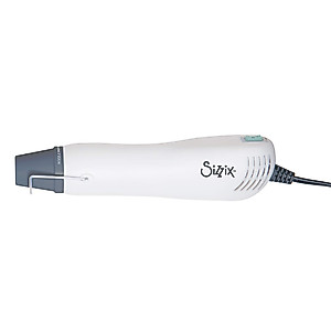Sizzix Heat Tool , Dual Speed, US Version for Shrink Plastic, Moulding, Embossing, Scrapbooking, Cardmaking, Papercraft & DIY, Multi Color, One Size, Multicolour