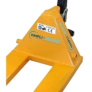 Simpli-Magic 79505 Jack, 6,000 LB Capacity Pallet Truck, Yellow