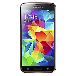 Samsung Galaxy S5 SM-G900A 16GB 4G LTE GSM AT&T Unlocked Android Smartphone, (Gold)