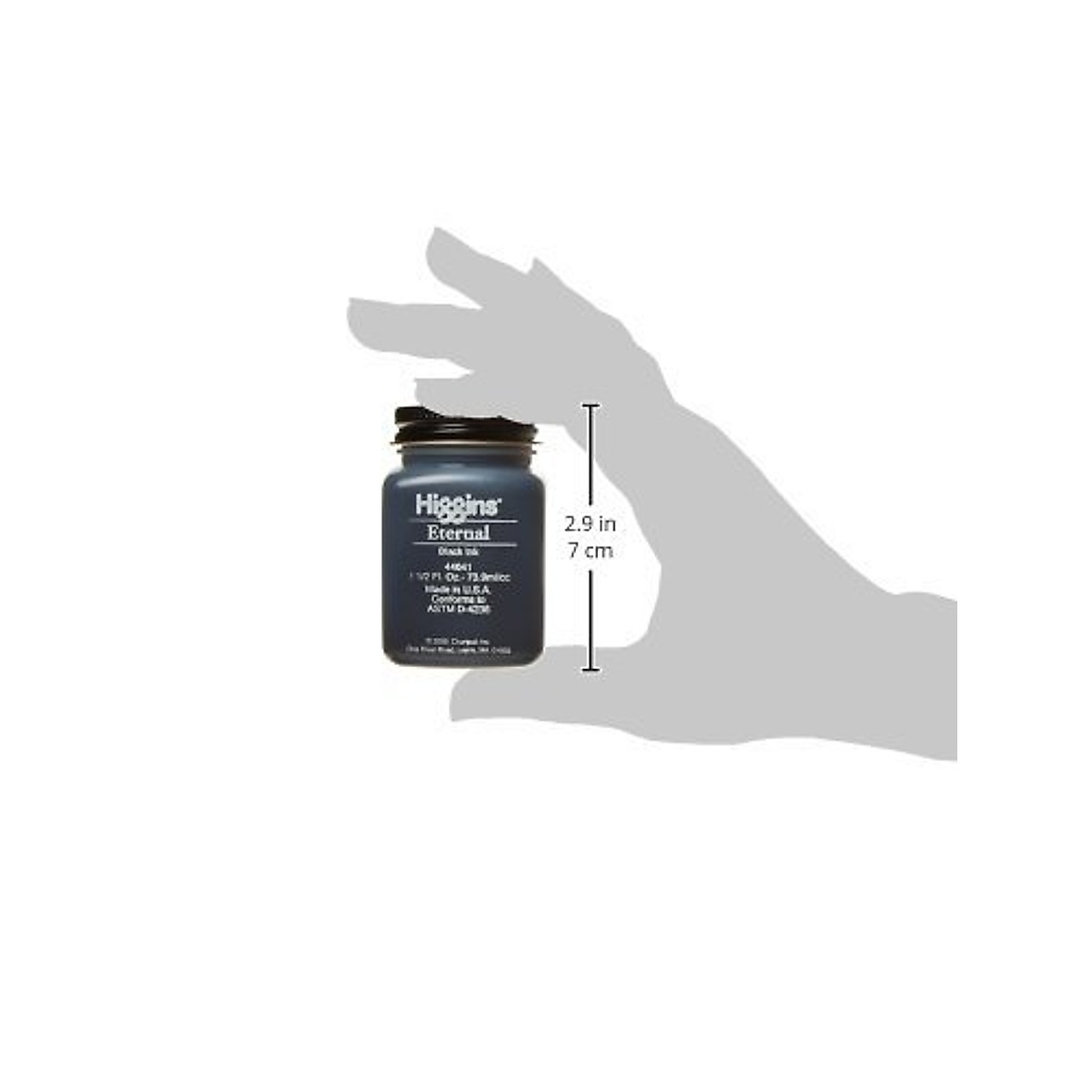 Higgins Black Eternal Ink, 2.5 Oz Bottle (44041)