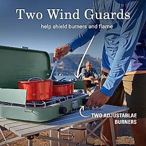 Coleman Cascade 222 Camping Stove—2 Burner Camping Stove