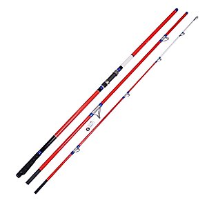 Tideliner 14 Feet 4.2m Surf Casting Fishing Rod 36T Carbon Fiber with Full Fuji Accessories 3 Sections CW 100-250g Surfcasting Rod