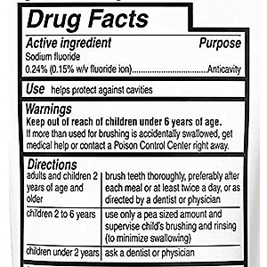 Colgate Unicorn Anticavity Kids Toothpaste with Fluoride for Ages 2+, ADA-Accepted, Bubble Fruit Flavor - 4.6 Ounces (4 Pack)