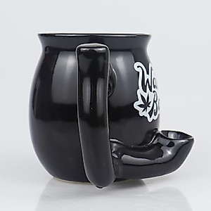 Myouth Wake Bake Coffee Mug 10.5oz/300ml Novelty Tea Cup for Father's Day and Birthday Party Gift