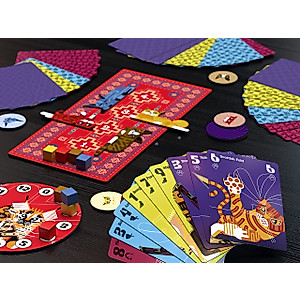 9 Lives Tricking Taking Card Game - Board Game - 3-4 Players - 40 Minutes Play Time