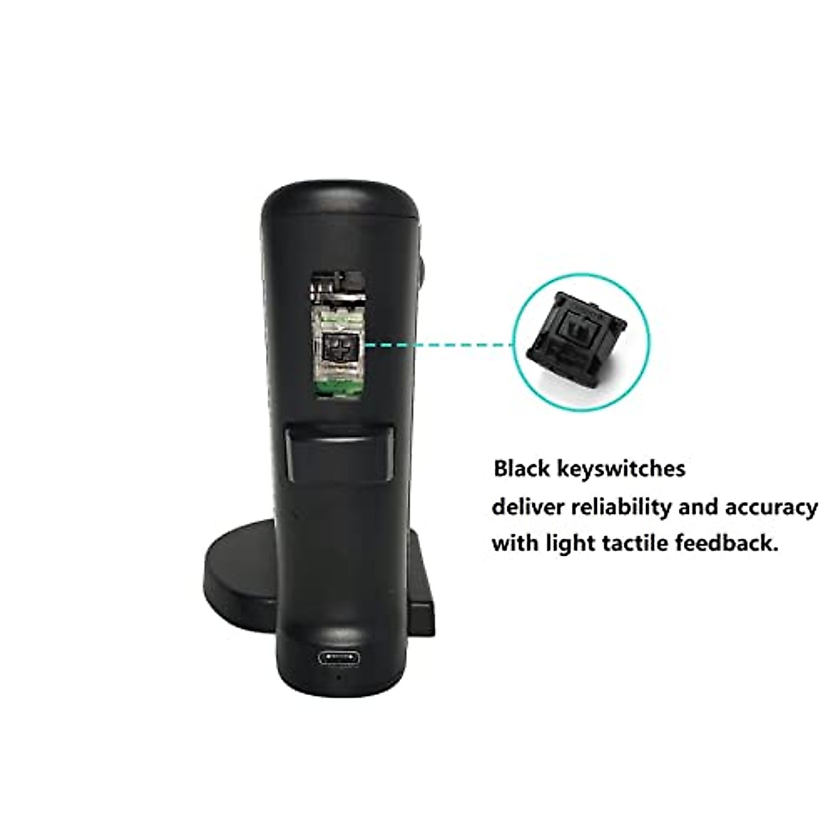 RAGNOK Gun Mouse FPS and TPS Gaming Mouse - Unique triggers MX Black Silent Switches for Gaming and Office- Vertical Grip - for PC/Mac