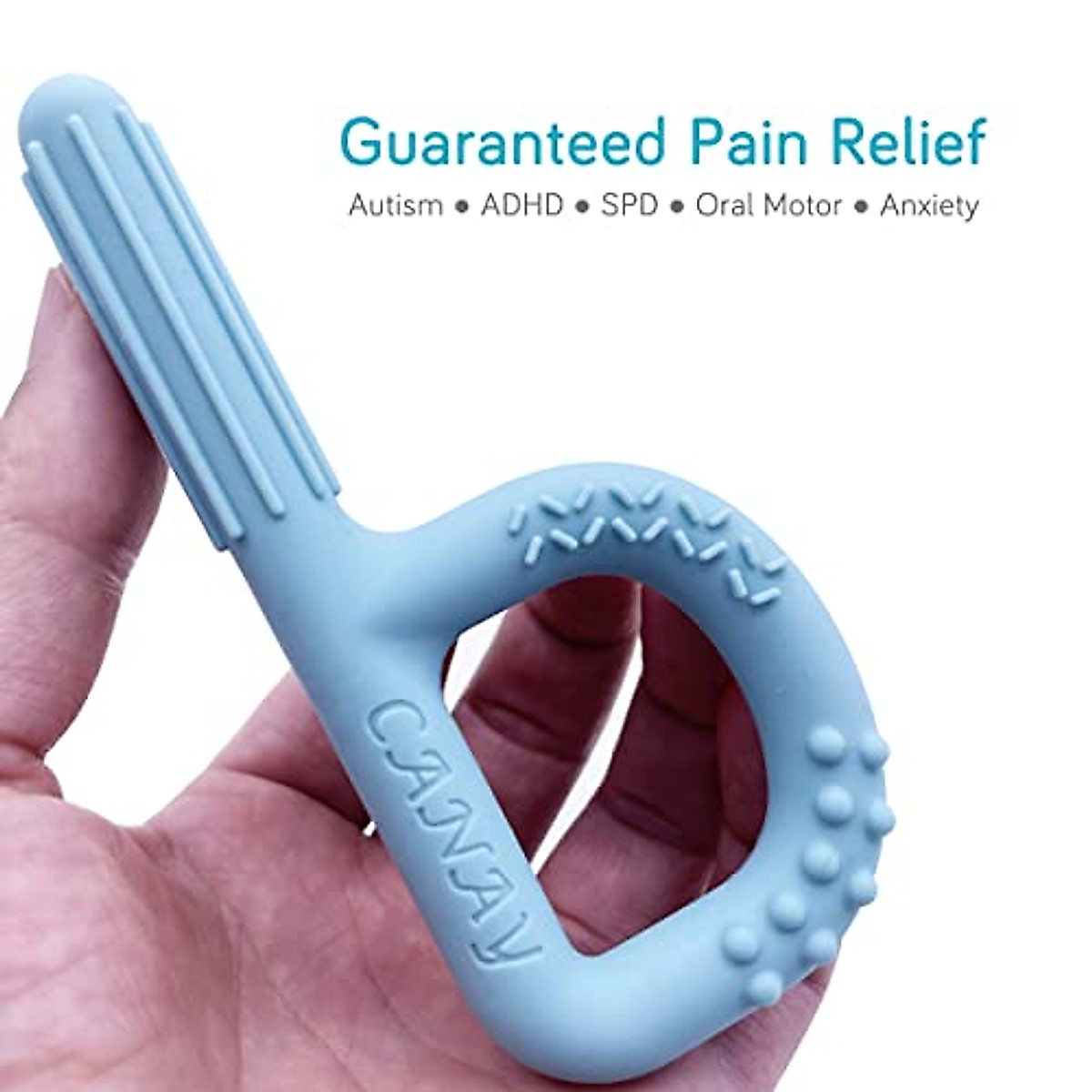 Original Hand-Held Sensory Chew Toys for Autistic Children(3 Pack), Chew Sticks fo Kids, Alt. to Chew Necklaces for Sensory Kids, Teething, Oral Motor Stimulation, ADHD, SPD - Silicone Teether Toys