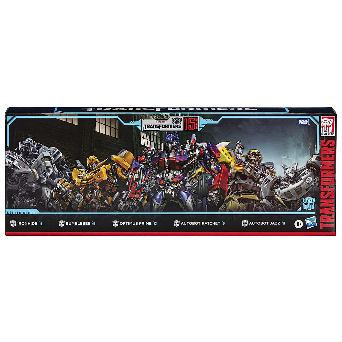 Transformers Toys Studio Series Movie 1 15th Anniversary Multipack with 5 Action Figures - Ages 8 and Up (Amazon Exclusive)