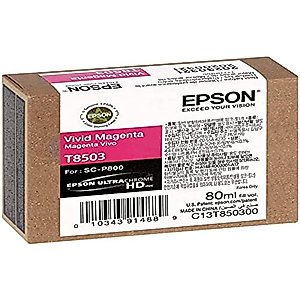 Epson T850300 T850 UltraChrome HD Vivid Magenta -Ink