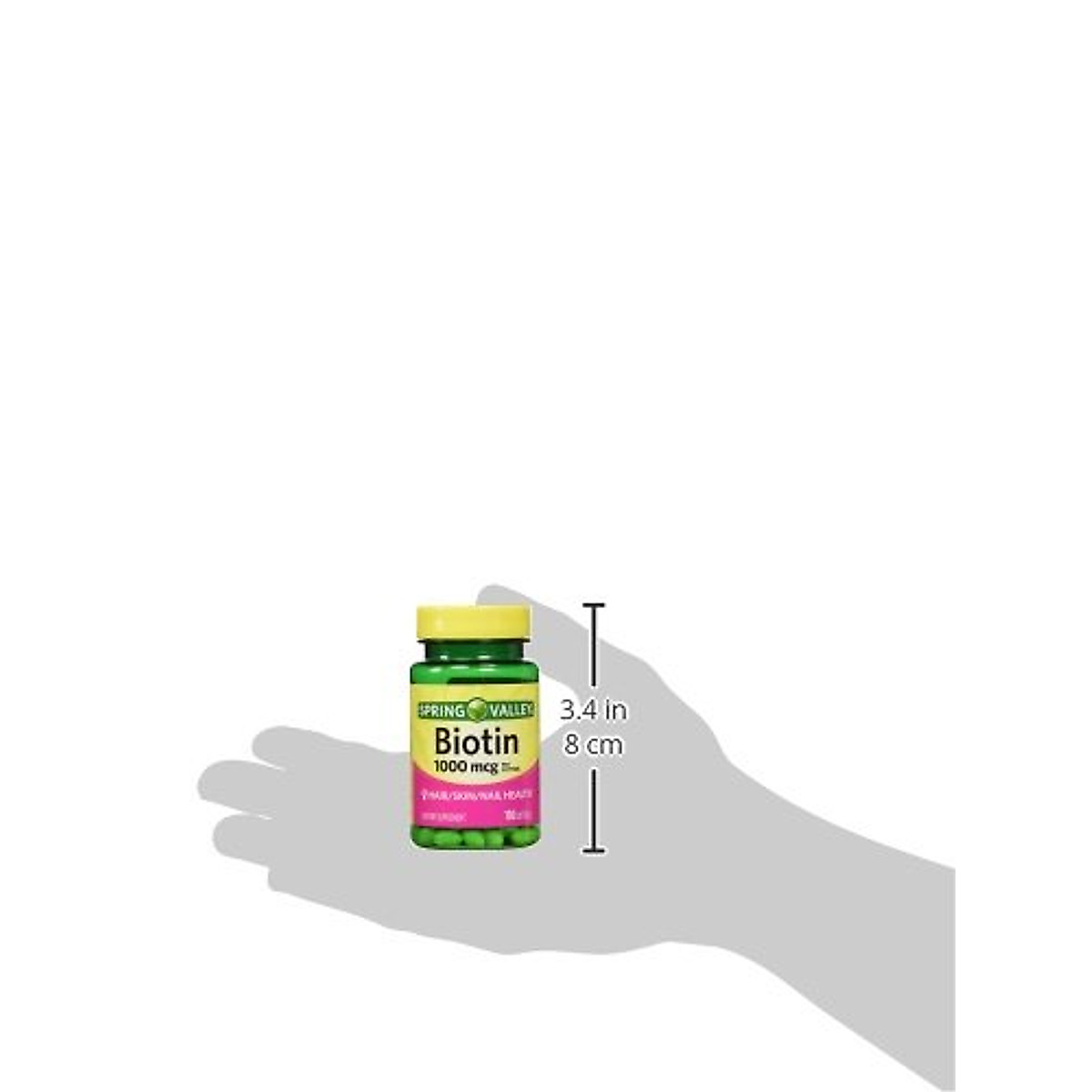 Spring Valley - Biotin 1000 mcg, 150 Tablets