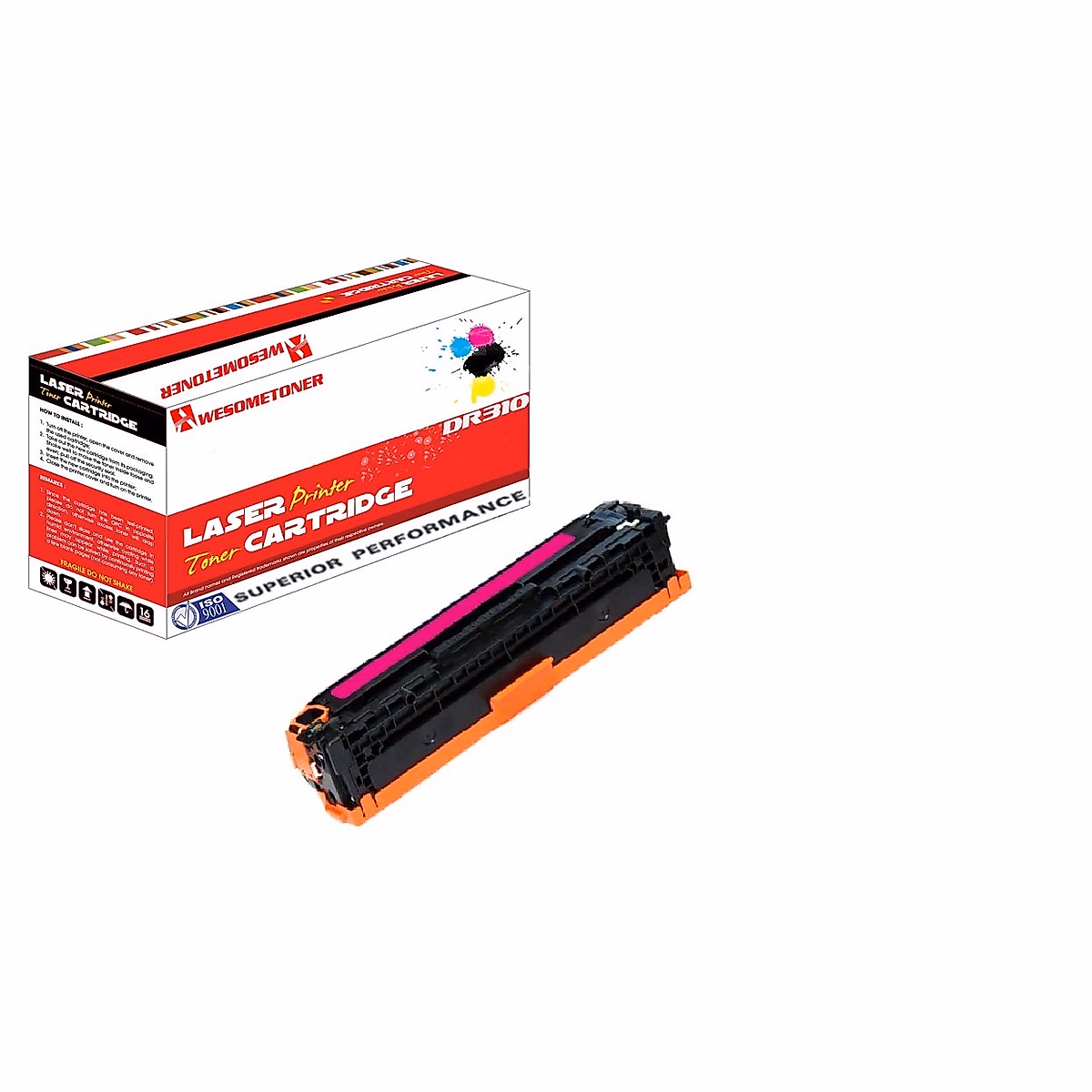 Awesometoner Compatible Toner Cartridge Replacement for HP CE343A use with Color Laserjet MFP M775dn, MFP M775 f, MFP M775z, MFP M775z Plus (Magenta, 1-Pack)