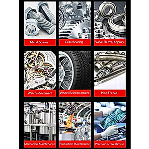 Blue Threadlocker M-242 Medium Strength Removable 0.4 Fl oz/12 ml Nut & Bolt Locker Lock Tight & Seal Fasteners Anaerobic Curing Metal Glue