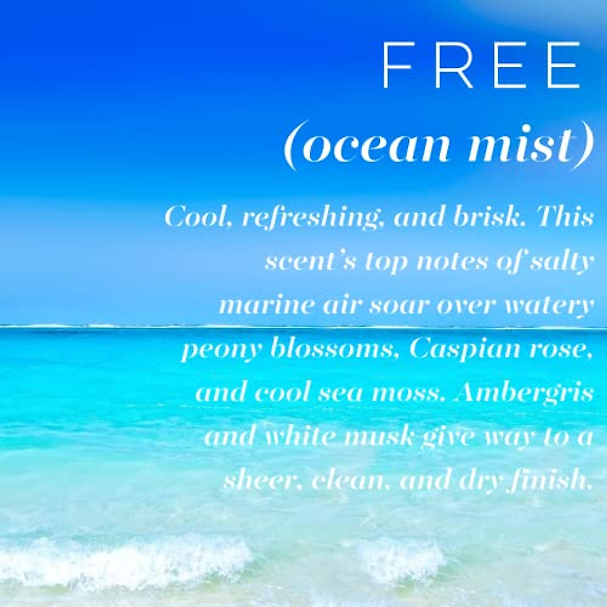 Mixologie - FREE (ocean mist) Roll-on Fragrance Roll-On (Rollerball) - Perfume for Women
