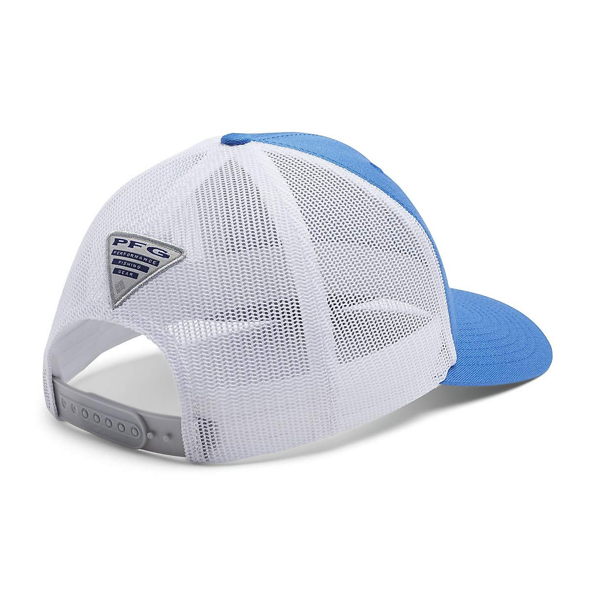 Columbia Unisex PFG Mesh Snap Back Ball Cap, Vivid Blue/Marlin, One Size