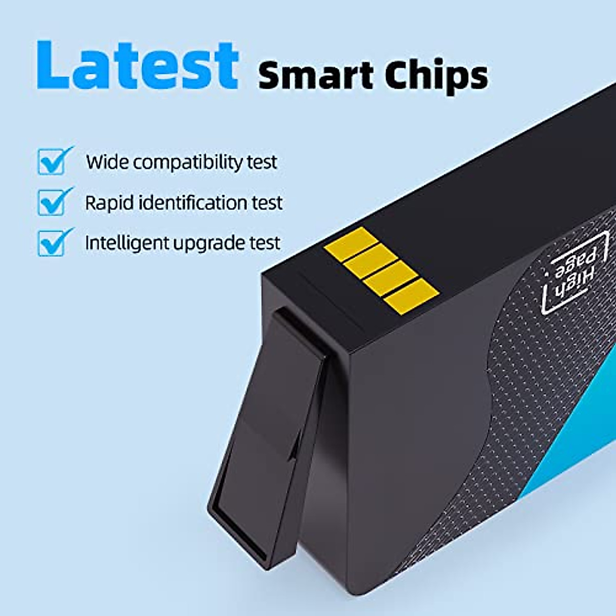 Compatible 910 Ink Cartridge Replacement for HP 910 Ink Cartridges Work with HP OfficeJet Pro 8025e 8020 8035 8023 8028e Printer, HP Officejet 8012 8022 8010 8015 Printer 4 Pack