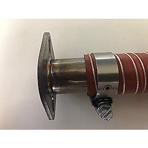 GenExhaust for Champion 3500/3200W & 3100/2800W Inverter Generator 1" Silicone tubing Exhaust Extension 3 Foot Length.