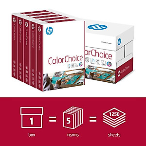 Hewlett Packard Color Choice FSC A4 160 gsm 5X250SH/RM (1250SH/RM), White
