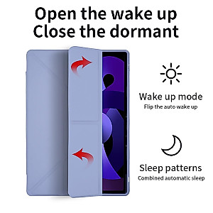 Tablet PC Case Compatible With Samsung Galaxy Tab S8 Plus/S7 Plus 12.4 Inch SM-X800/X806/SM-T970/T975 Smart Tablet Cover Case,Slim Protective Folio Shell Cover,Could Multi-Angle Viewing TPU Leather Ca