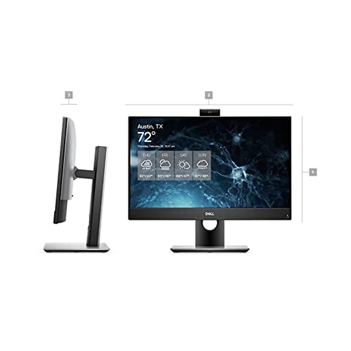 Dell Optiplex 7000 7490 AIO (2021) | 23.8" FHD | Core i9-256GB SSD - 32GB RAM | 10 Cores @ 5.2 GHz - 10th Gen CPU Win 10 Pro