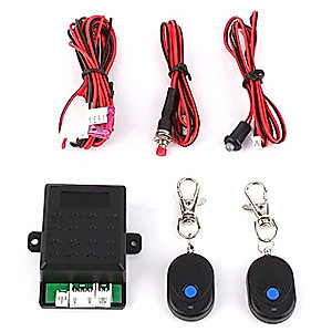 Universal 12V Car Alarm Immobilizer Anti Theft System + 2 Remote Controller