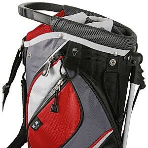 Powerbilt TPS Dunes 14-Way Black/Black Golf Stand Bag