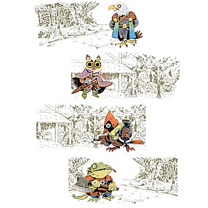 Magpie Games Gamemaster Accessory Pack - Root: The Roleplaying Game Expansion, Tri-Fold Tabletop GM Screen and Campaign Notepads