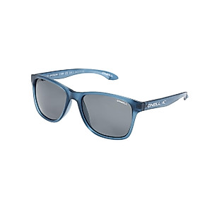 O'NEILL Offshore 2.0 Polarized Sunglasses for Men and Women, 55 mm, Matte Navy Crystal