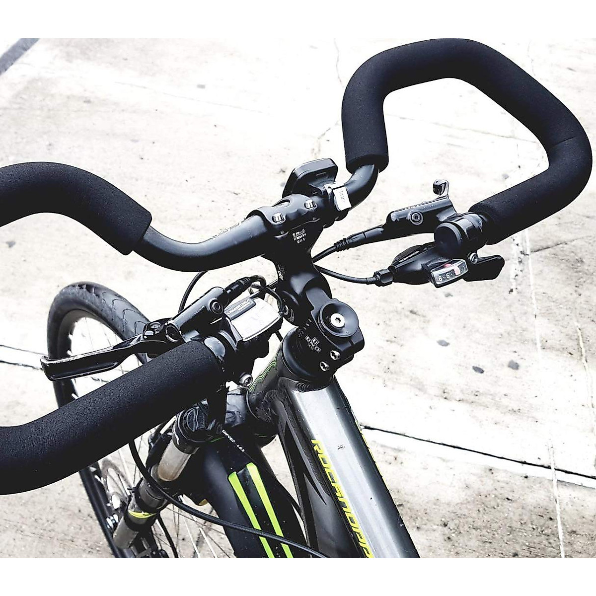 Bike Stem FOMTOR 25.4mm 110mm Adjustable 0~60 Degree UNO MTB Adjustable Handlebar Stem for Most Mountain Bike Road Bike (Fit for 1'' Handlebar)