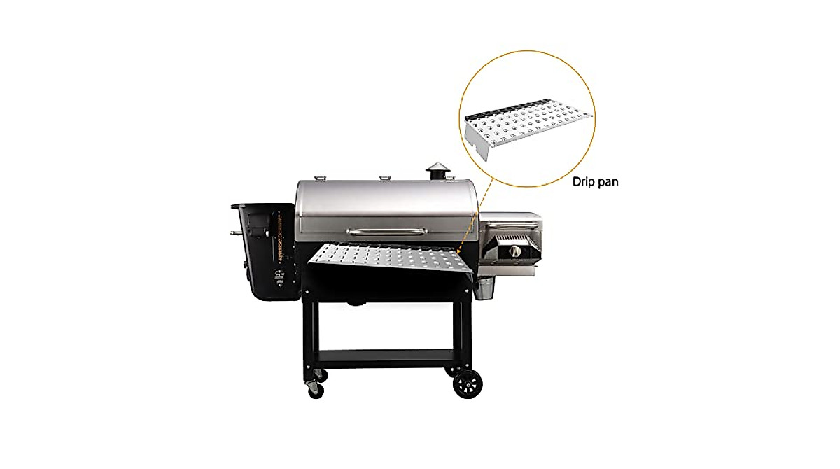 AJinTeby Drip Tray Heat Baffle for Camp Chef & Traeger Grills