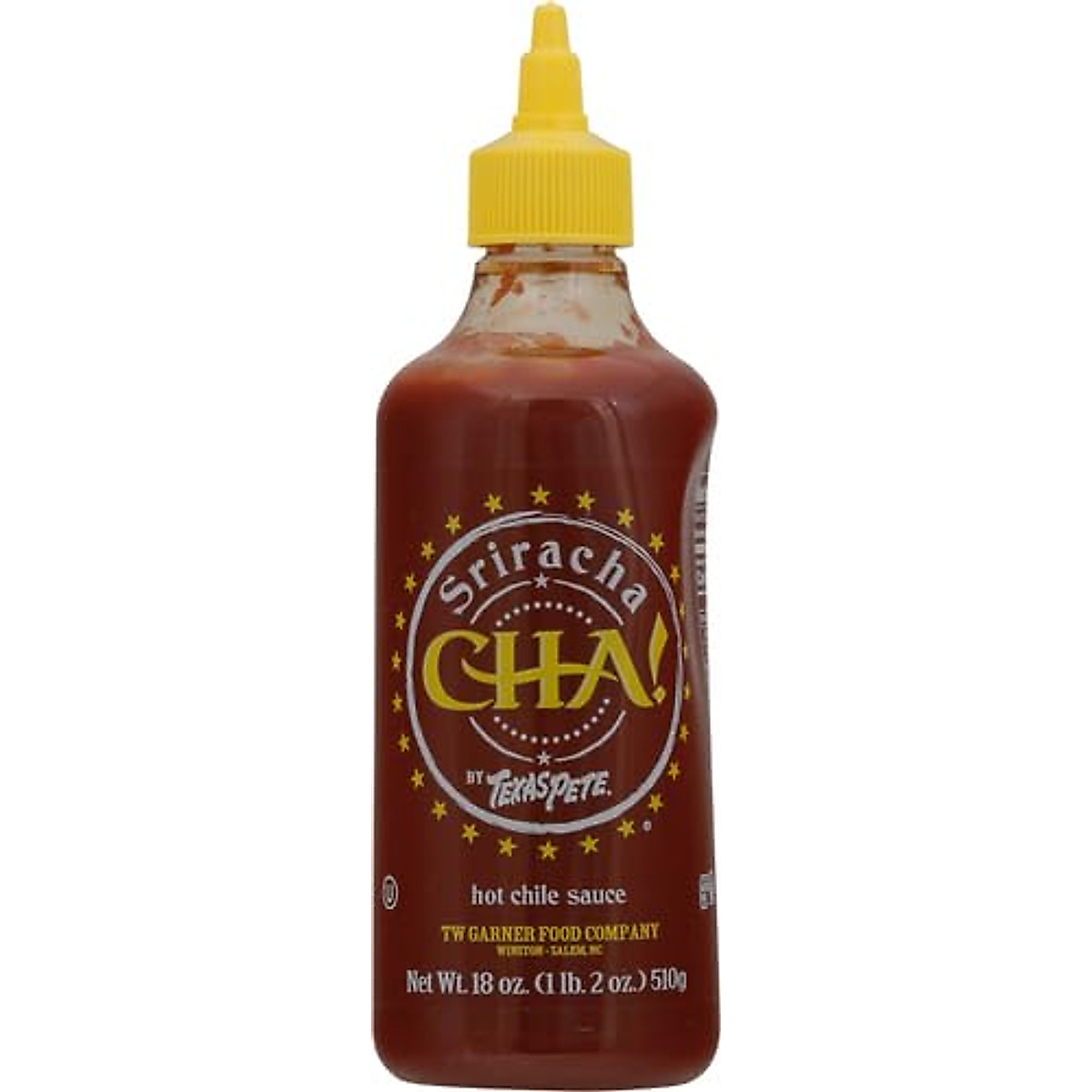 Texas Pete Sriracha Cha! Hot Chile Sauce, 18 oz