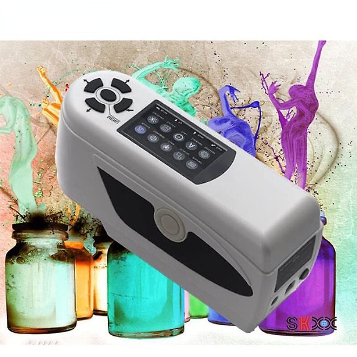Food Analyzer Chroma Meter Color Checker Testing Machine for Textile Fruit Colorimeter