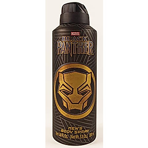 Black Panther, Marvel, Fragrance, For Men, Body Spray, 6.8oz, 200ml, Made in Spain, by Air Val International