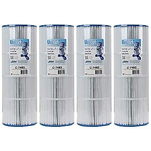 Unicel C-7483 Spa Replacement Filter Cartridge for Hayward SwimClear C3025 and C3030 (4 Pack)