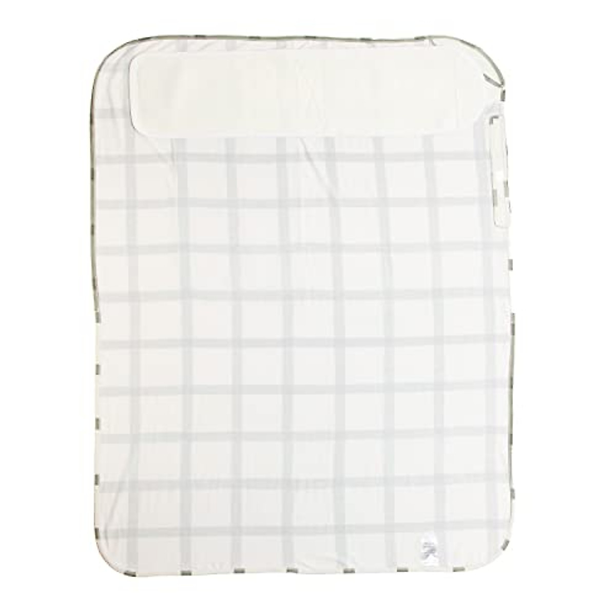 Freshly Picked Swaddle Blanket, One-Size-fits-All, Sage Windowpane