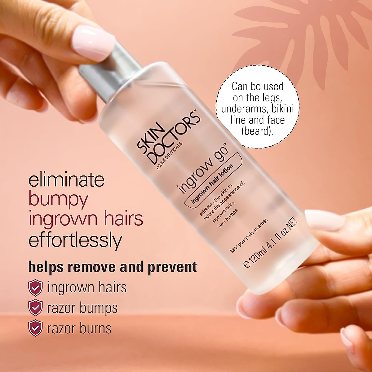 Skin Doctors Depilatories Ingrow Go 120 Ml : 1 Piece